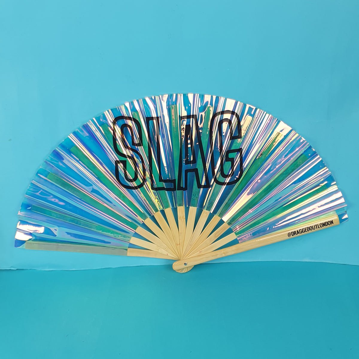 Slag Bamboo Fan – Dragged Out