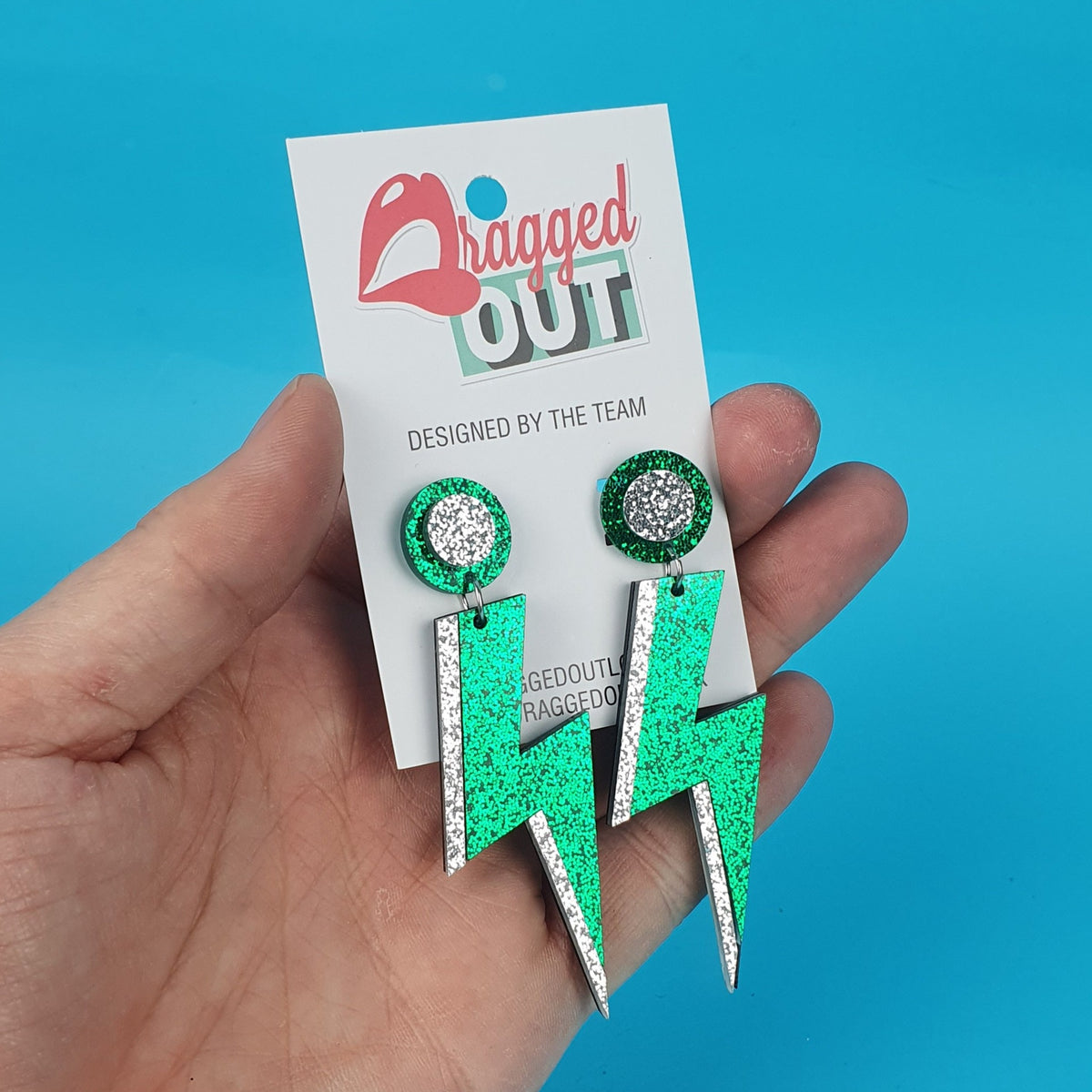 Lightning Bolt Earrings – Dragged Out