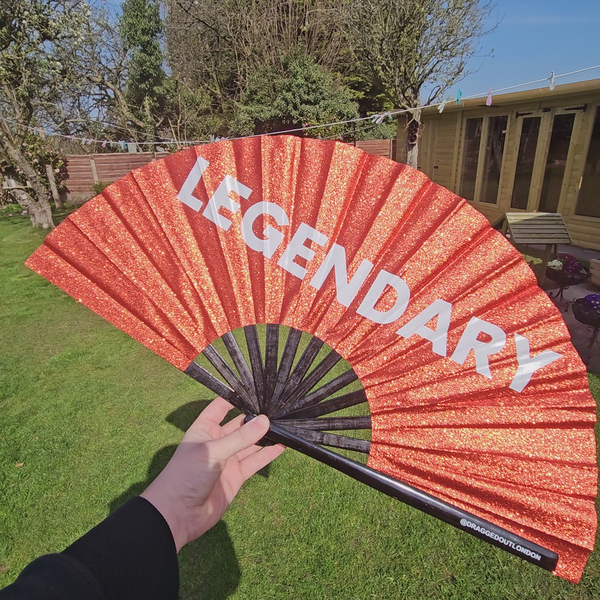 Legendary Glitter Hand Fan – Dragged Out
